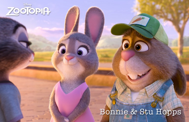 Los Personajes de Zootopia de Disney • Cinergetica